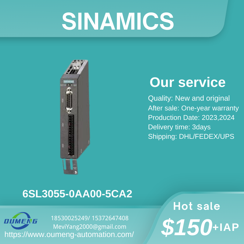 SIEMENS SINAMICS 6SL3055-0AA00-5CA2 Brand new one year warranty ...